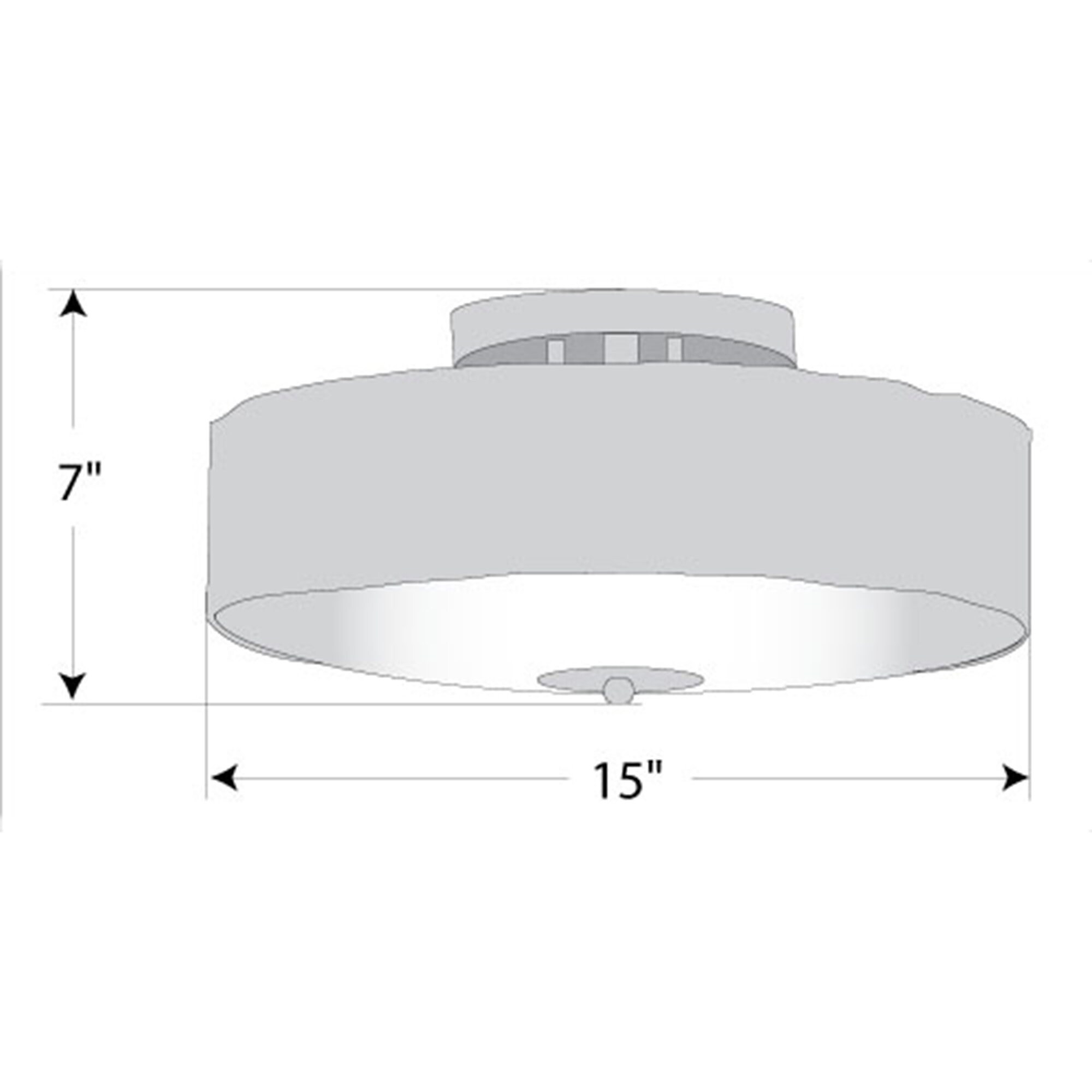 Quickship: 15 Diameter Ceiling Light Cabin Style Made in USA Ridgewood ...