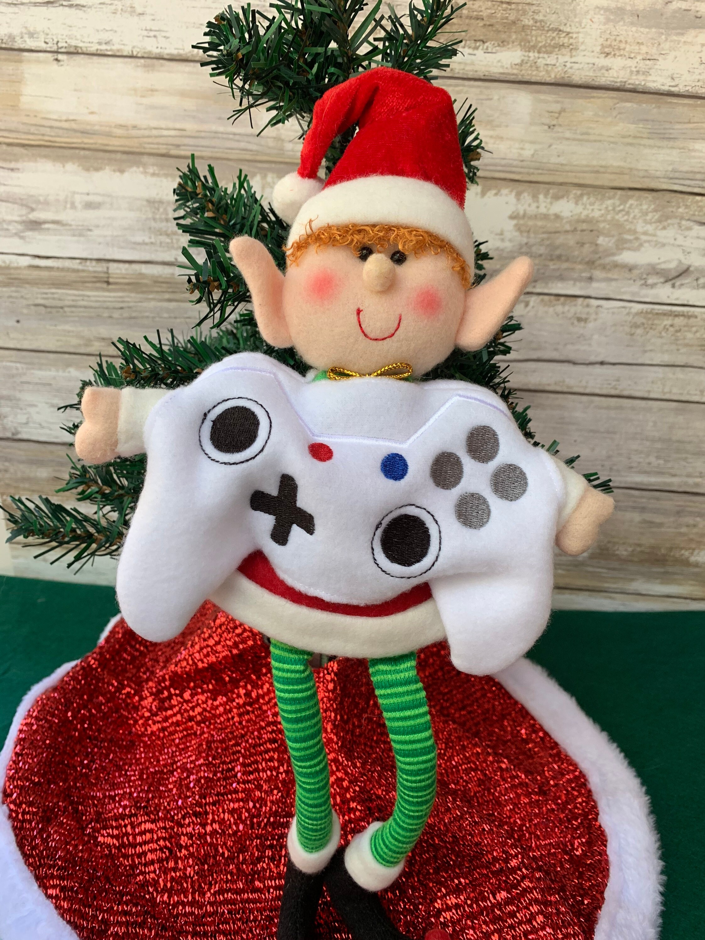 Game Controller Elf Costume Christmas Easy Holiday Elf Clothing Food ...