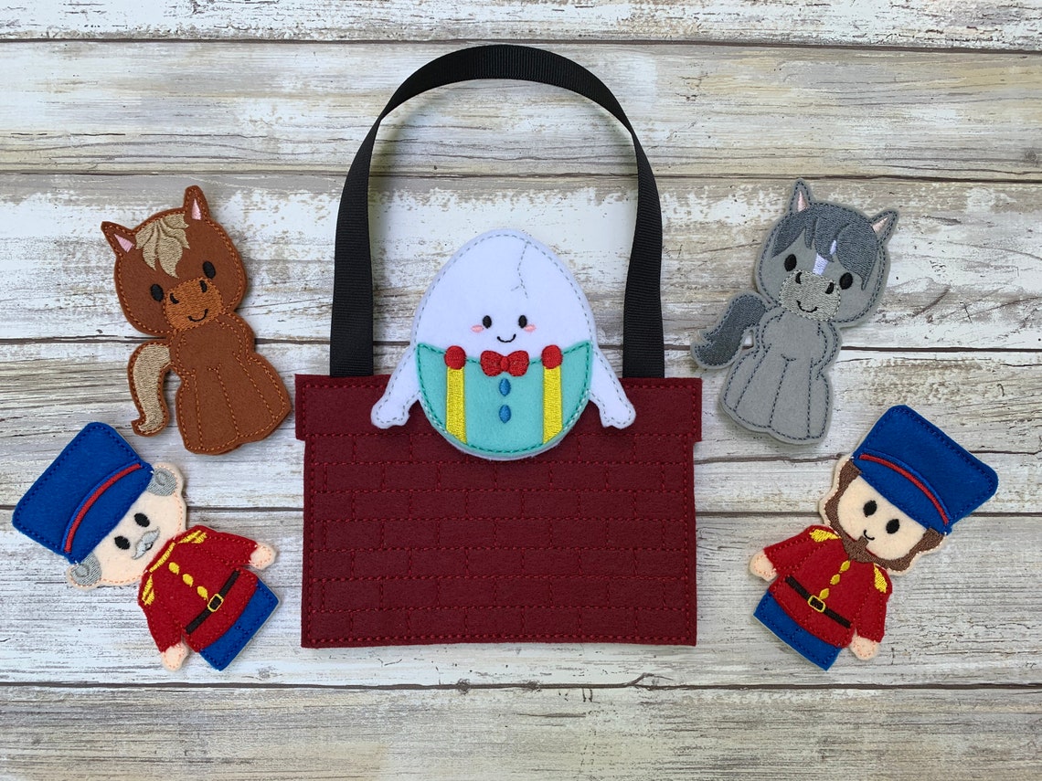 Humpty Dumpty Finger Puppets Pretend Play Imaginative Play Toys Finger ...