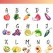 Fruit and Vegetables Alphabet Poster PDF Digital File 11" X 17" - Etsy