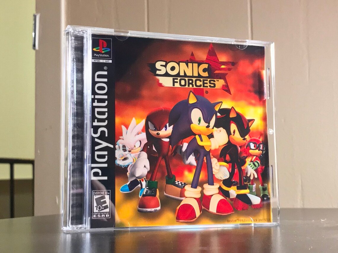 Retro Sonic Forces PS4 Case - Etsy