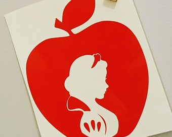 Snow white apple | Etsy