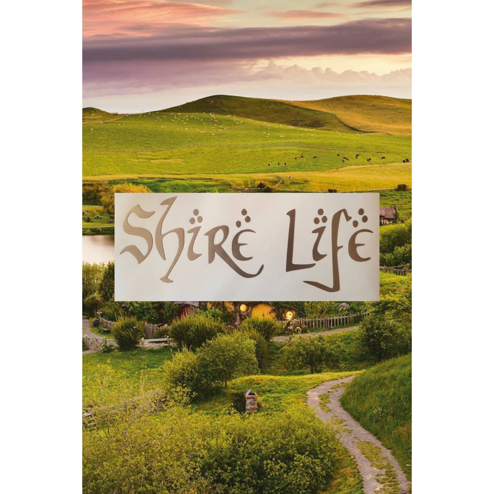 Shire Life Decal the Hobbit Sticker the Hobbit Car Decal the - Etsy