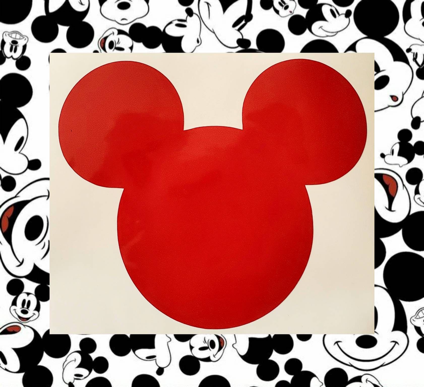 Mickey Mouse Car Decal Mickey Mouse Decal Mickey Mouse Sticker | Etsy