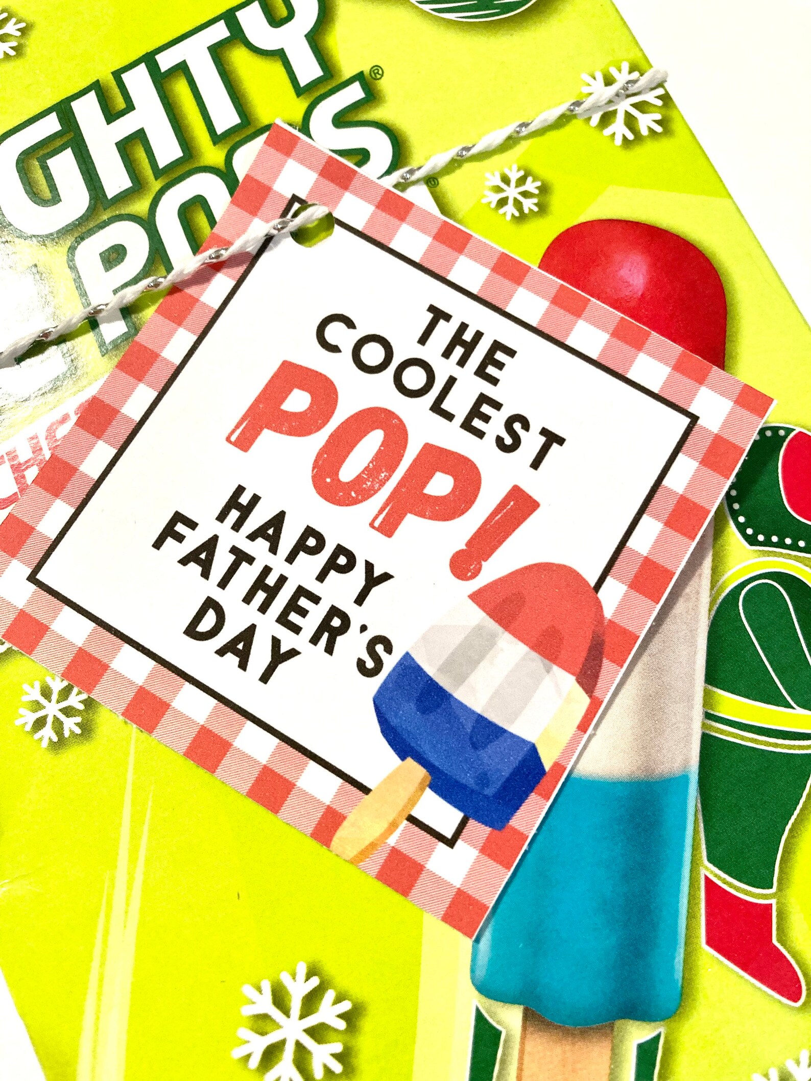 PRINTABLE Coolest POP Tags, Dad Popsicle Gift, Funny Gifts for Dad ...