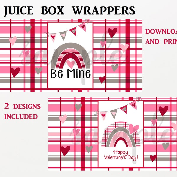 Printable Juice Box - Etsy