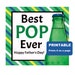 PRINTABLE Best POP Ever Tags, Dad Soda Gift, Dad Pop Gift, Gifts for ...