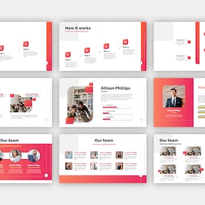 Fanciful Powerpoint Presentation Template - 60+ Business PPT Slides - Etsy