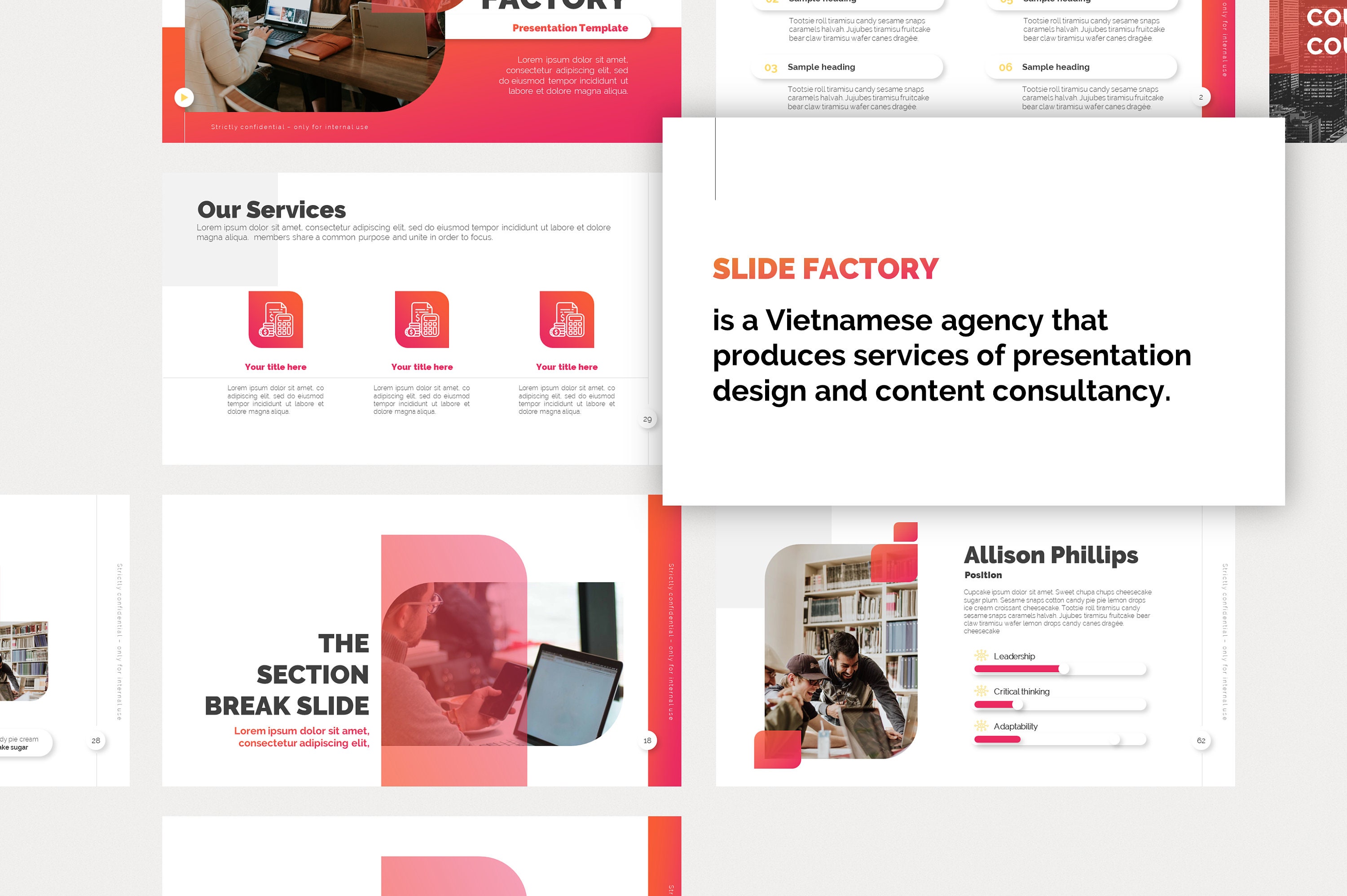 Fanciful Powerpoint Presentation Template - 60+ Business PPT Slides - Etsy