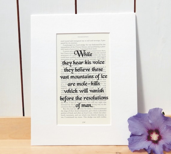 Frankenstein Gothic Imagery Quotes