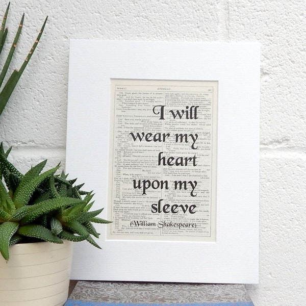 Othello Quote - Etsy