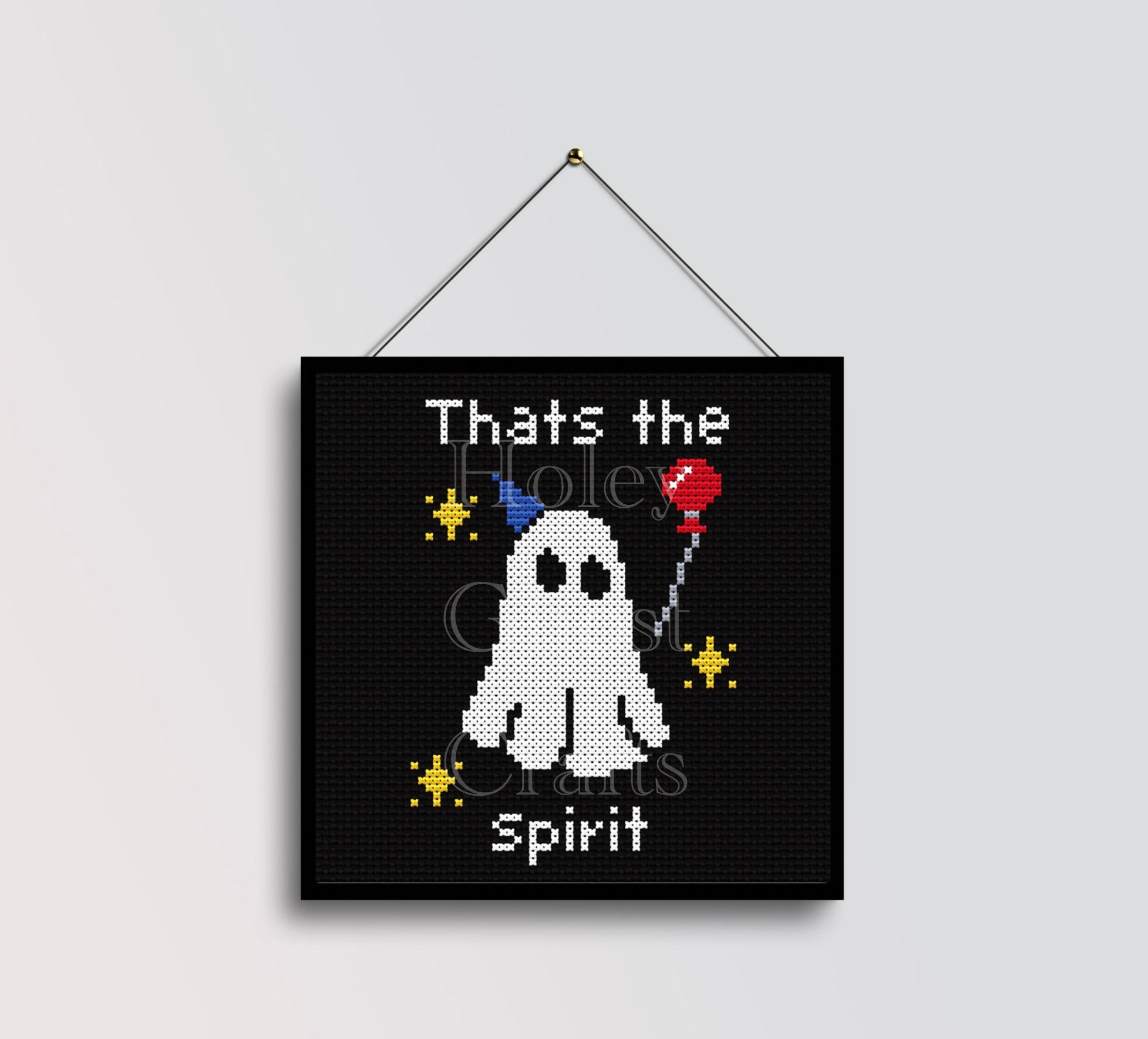 Cross Stitch Pattern That’s the Spirit - Etsy