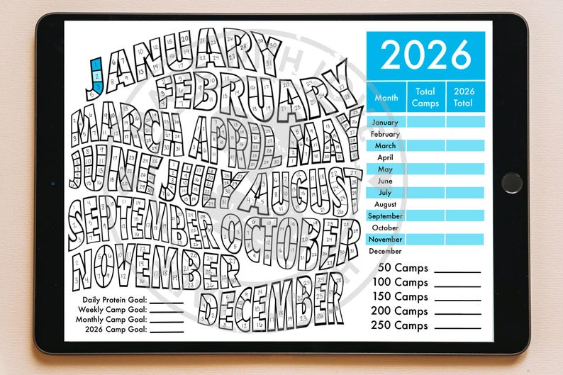 2026 Burn Boot Camp Workout Tracker, Fitness Tracker, Workout Planner ...