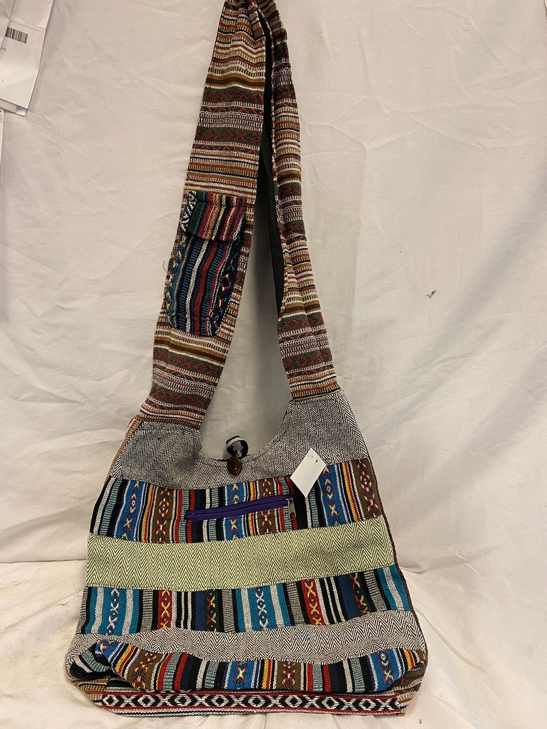 Nepal Handmade Patchwork Hobo Bag Crossbody Purse - Etsy