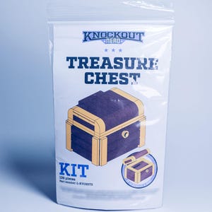 Treasure Chest (it Opens!) Brick Kit - Bricks and Full Color ...