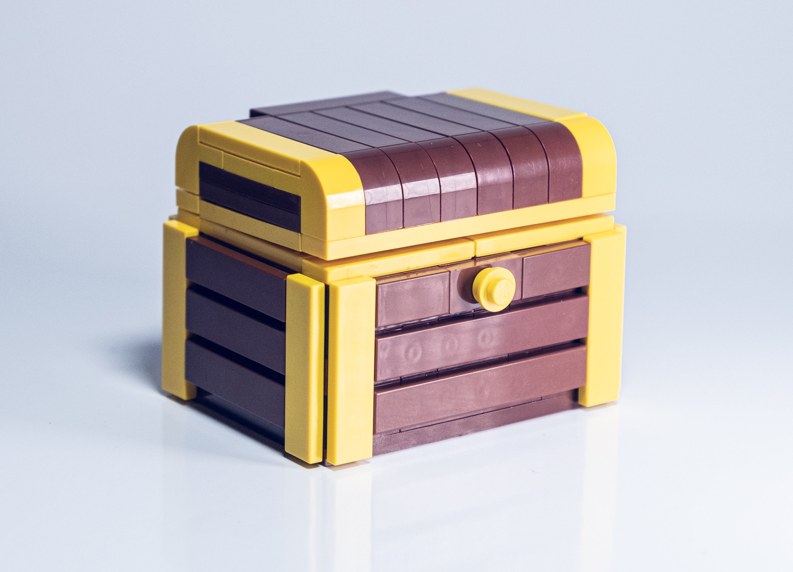 Treasure Chest it Opens Brick Kit Bricks and Full Color - Etsy