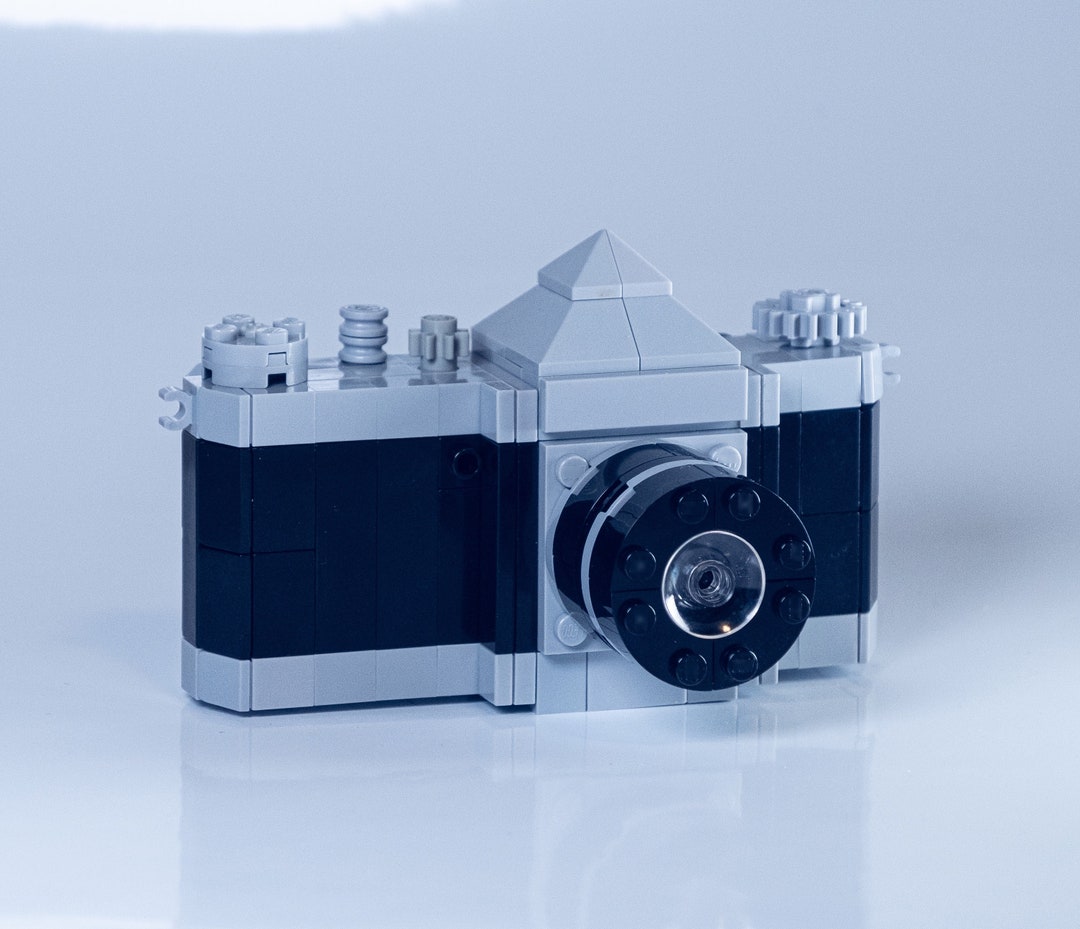 Retro Camera Brick Kit - Bricks and Full Color Instructions / Build It ...