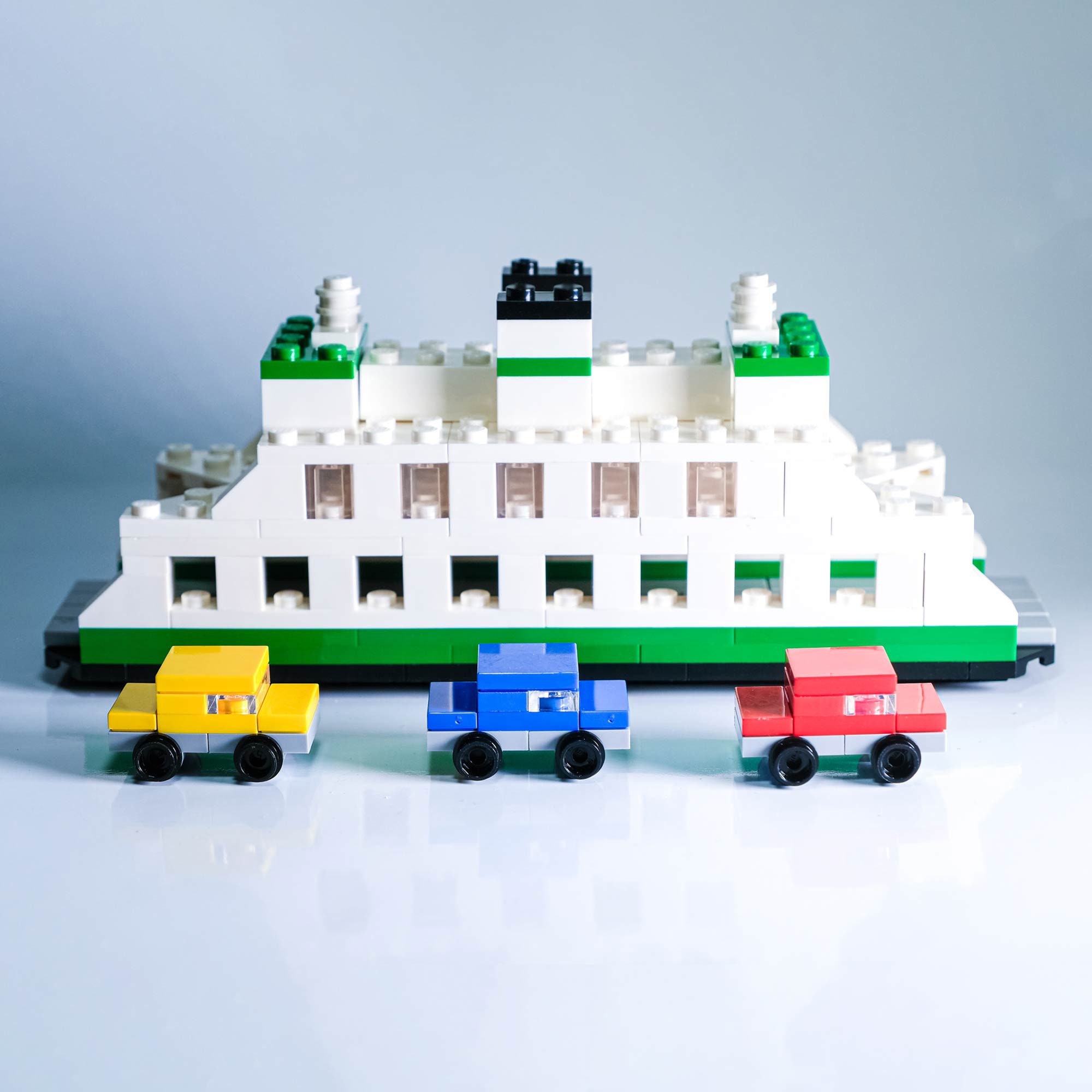 PNW Ferry Brick Kit - Bricks and Full Color Instructions / Build It ...