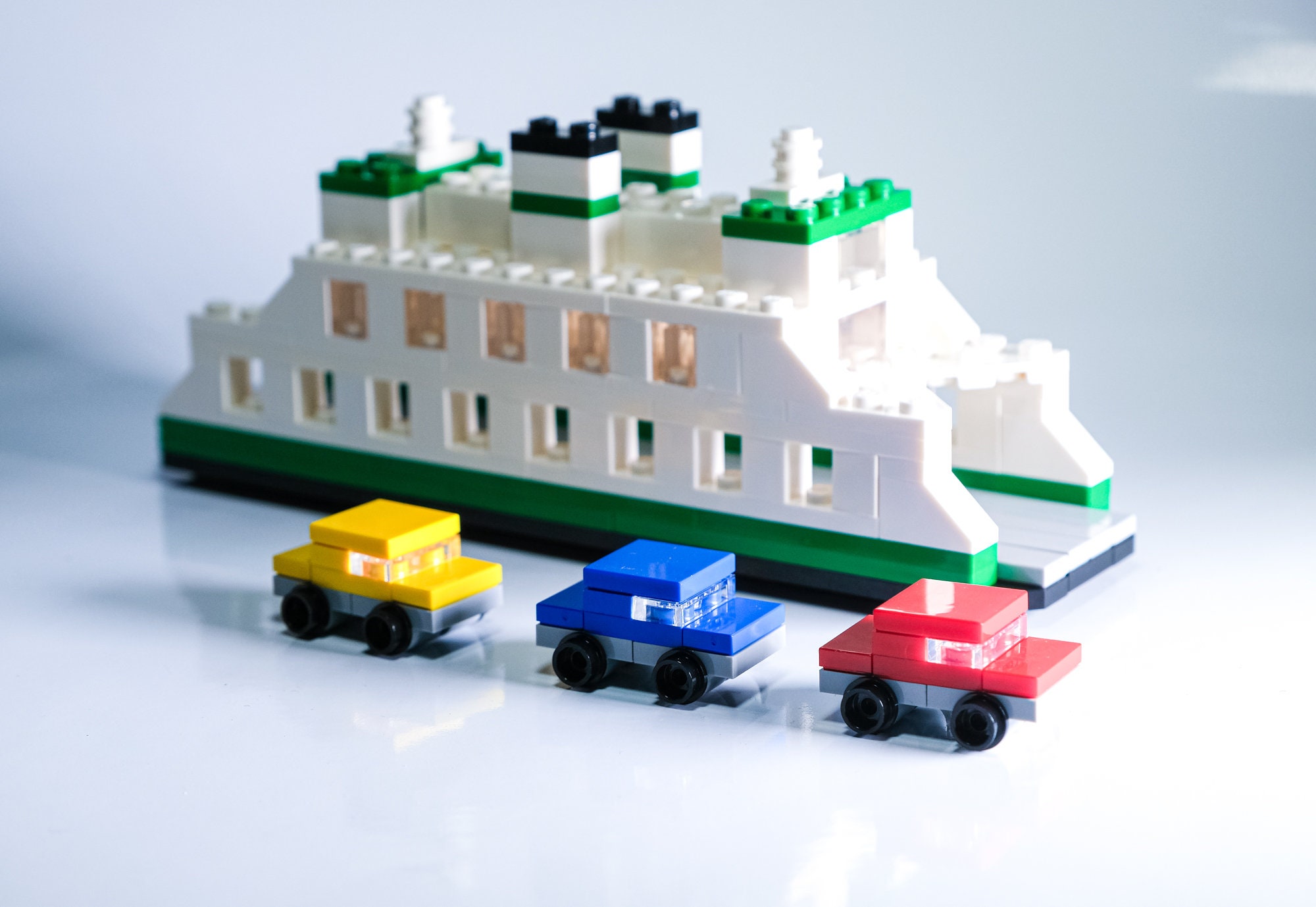 PNW Ferry Brick Kit - Bricks and Full Color Instructions / Build It ...