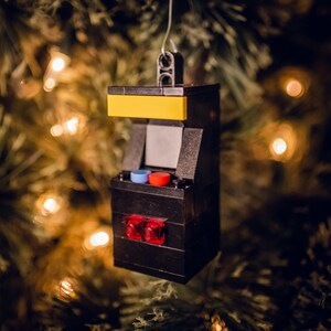 Arcade Machine Christmas Ornament Brick Kit - Bricks and Full Color ...