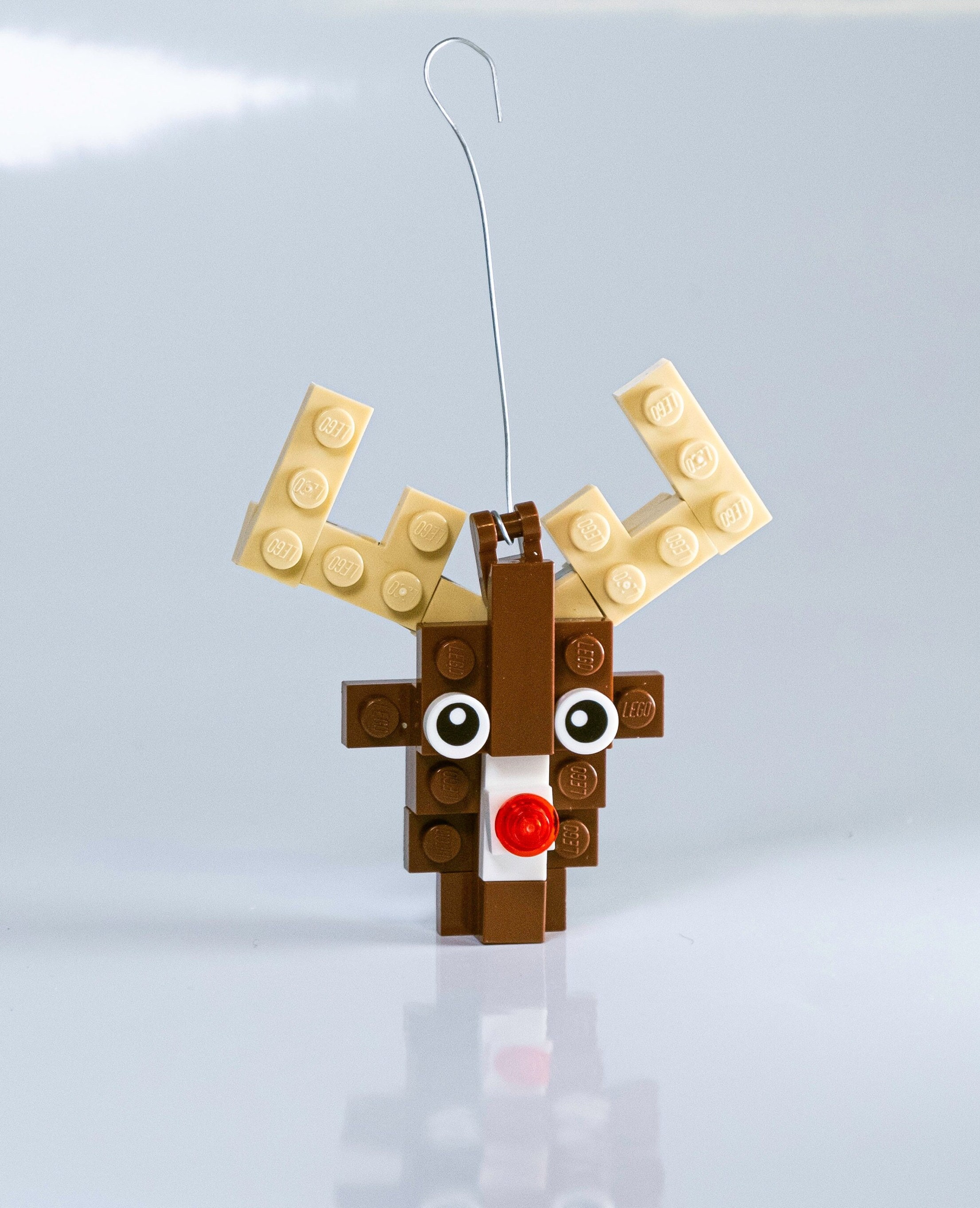 Reindeer Christmas Ornament Brick Kit LEGO® Bricks and Full - Etsy