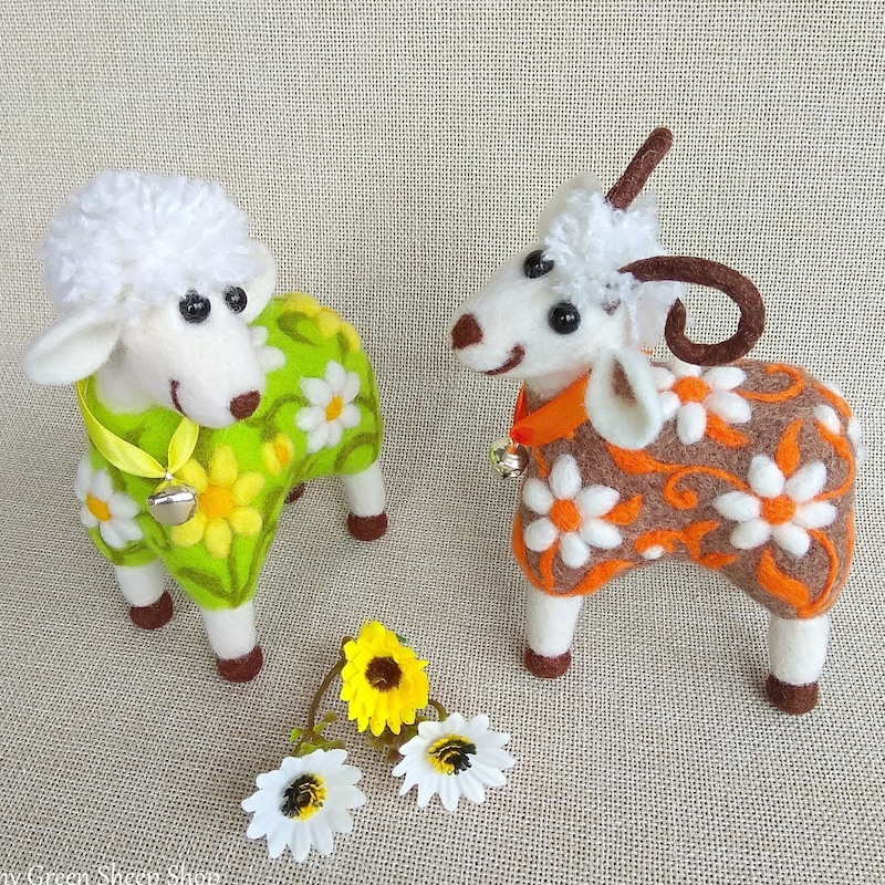 Needle Felted Lamb - Etsy