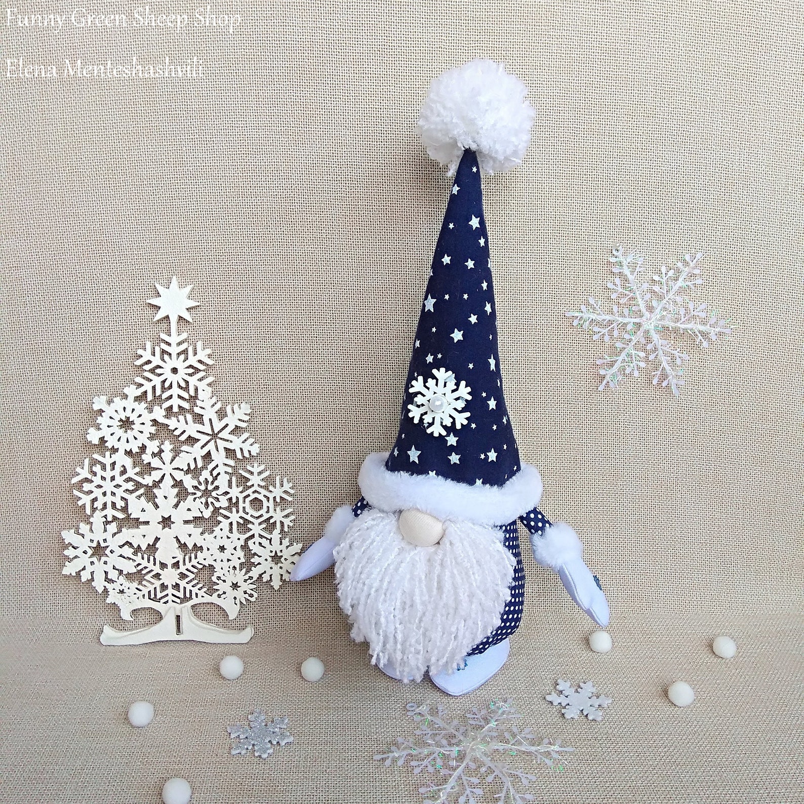 Handmade Christmas Winter Gnome, Gift for Kids - Etsy