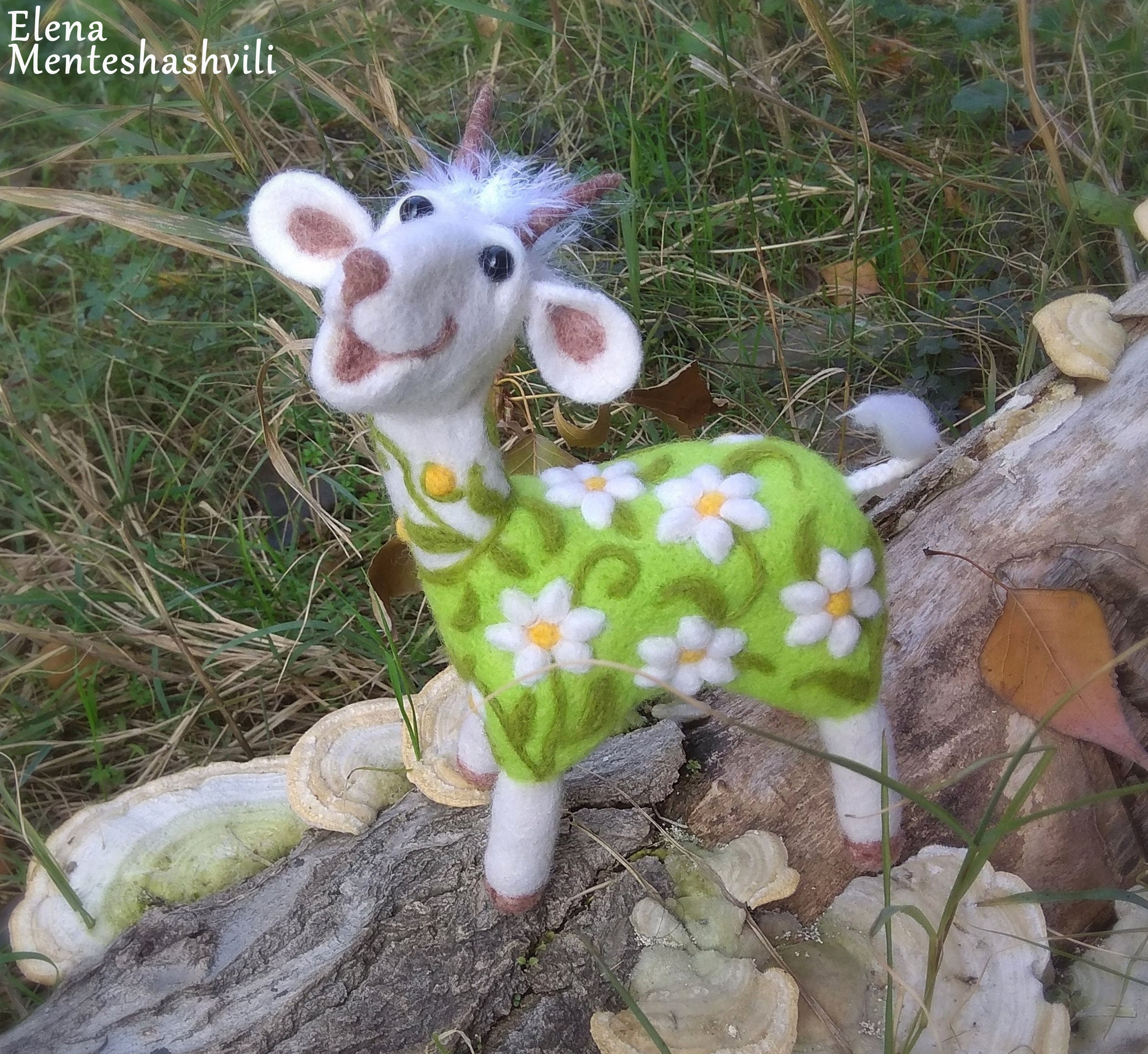 Collectible Felted Funny Goat Goat Lovers - Etsy
