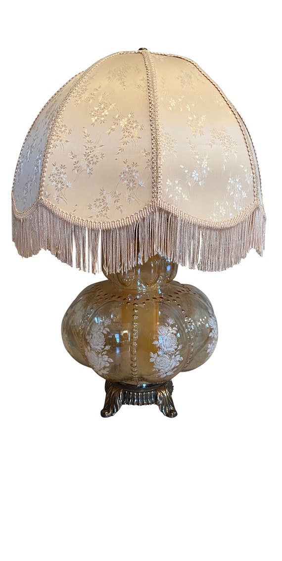 Carl Falkenstein Bubble Lamp with Original Shade/ Vintage | Etsy