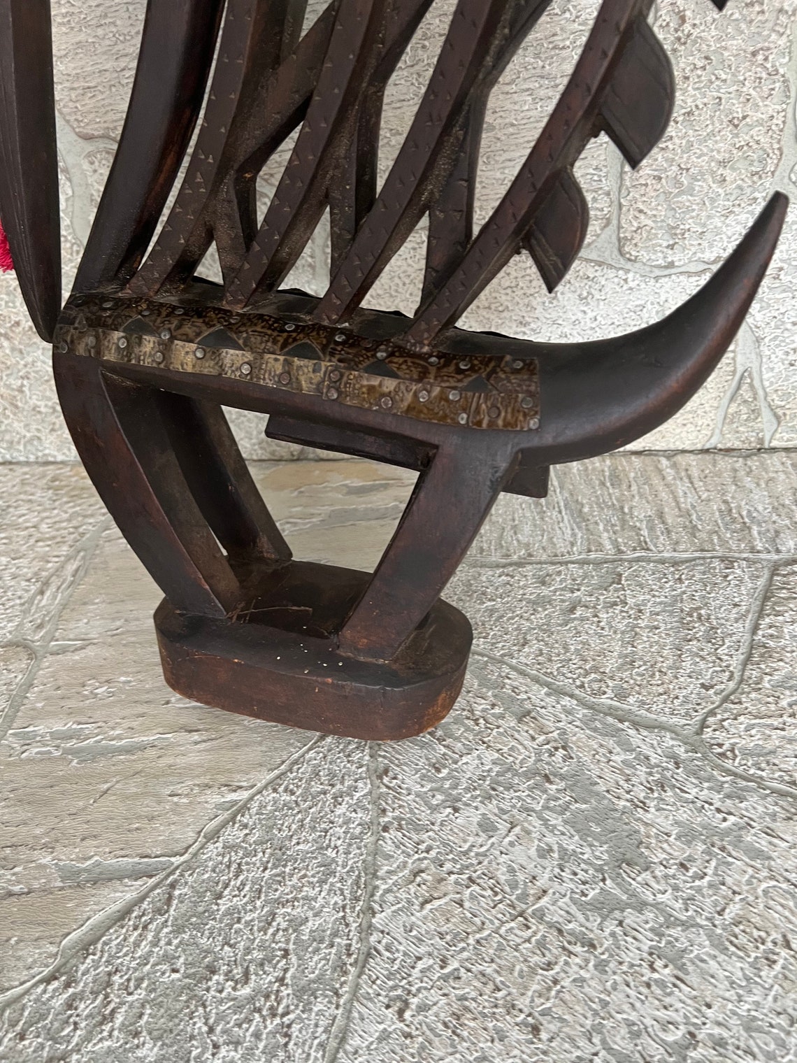 African Chiwara / Bambara Figure Headdress / Tribal Sculpture - Etsy
