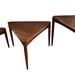 Dux MCM Triangle Teak Nesting Tables/ Mid Century Modern Teak Nesting ...