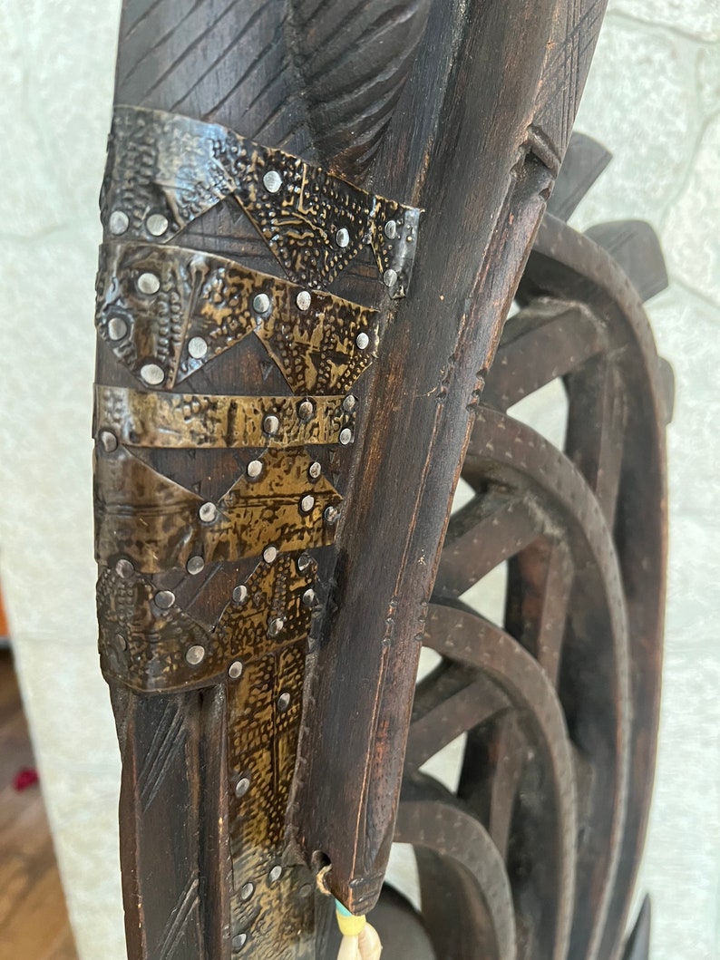 African Chiwara / Bambara Figure Headdress / Tribal Sculpture - Etsy