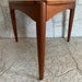 Dux MCM Triangle Teak Nesting Tables/ Mid Century Modern Teak Nesting ...