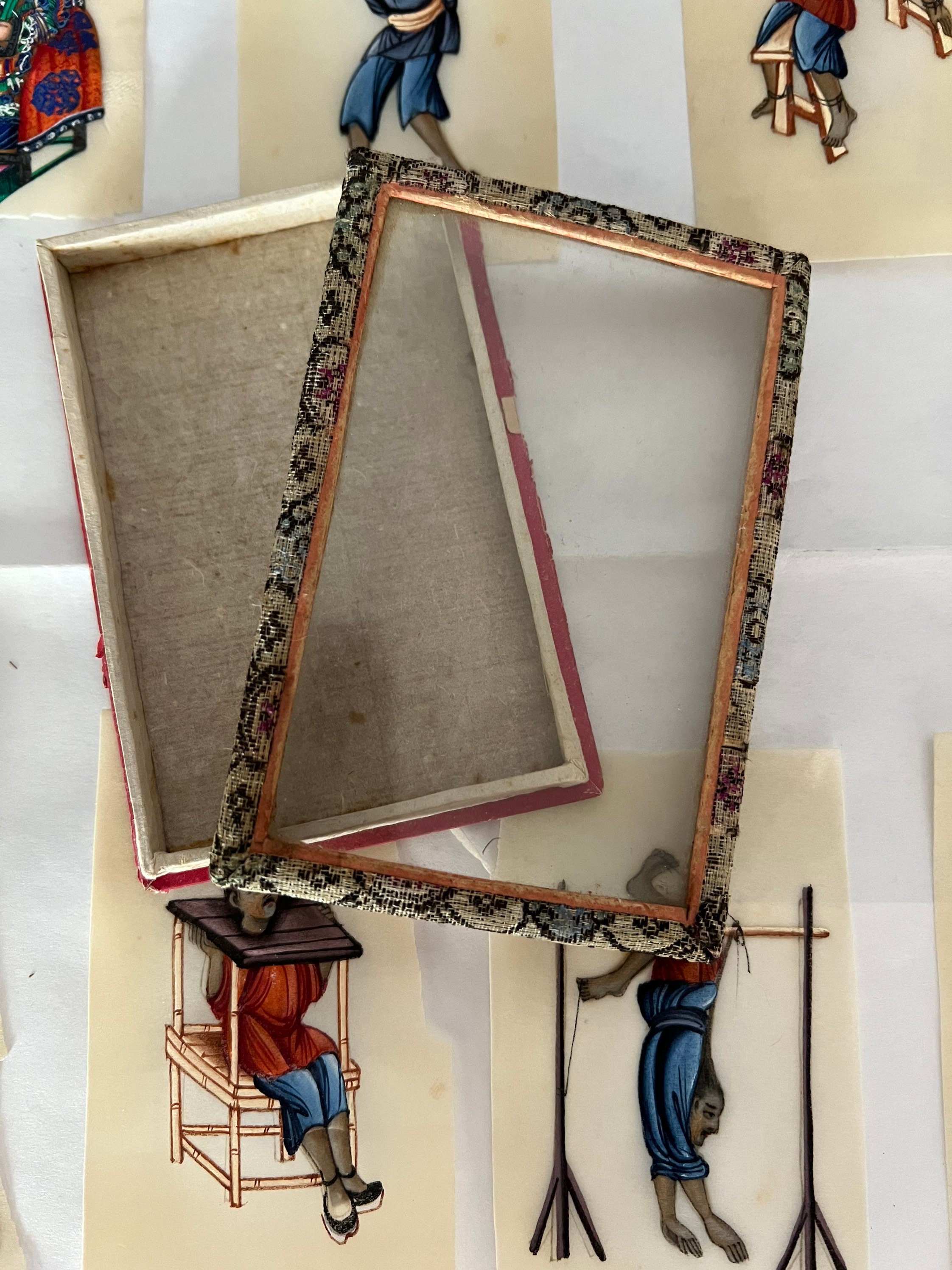 Vintage Chinese Pith Paper Paintings Set 13/ Rice Paper - Etsy