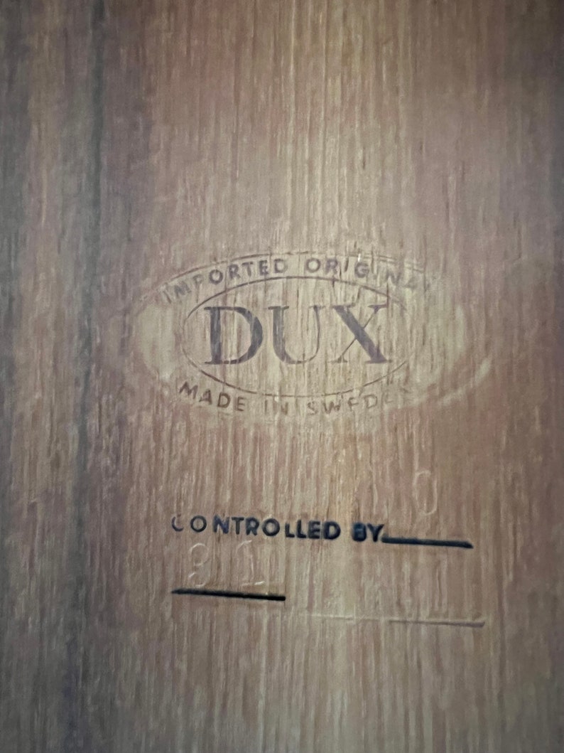 Dux MCM Triangle Teak Nesting Tables/ Mid Century Modern Teak Nesting ...