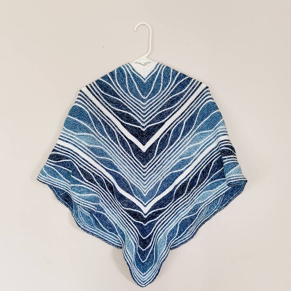 Knit Shawl Pattern - Etsy
