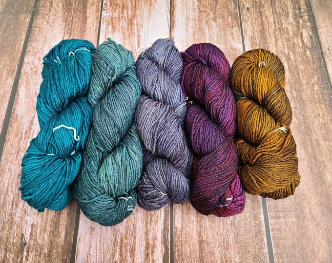 Cooling Down Yarn Kit Fade Kit Worsted Malabrigo Rios - Etsy