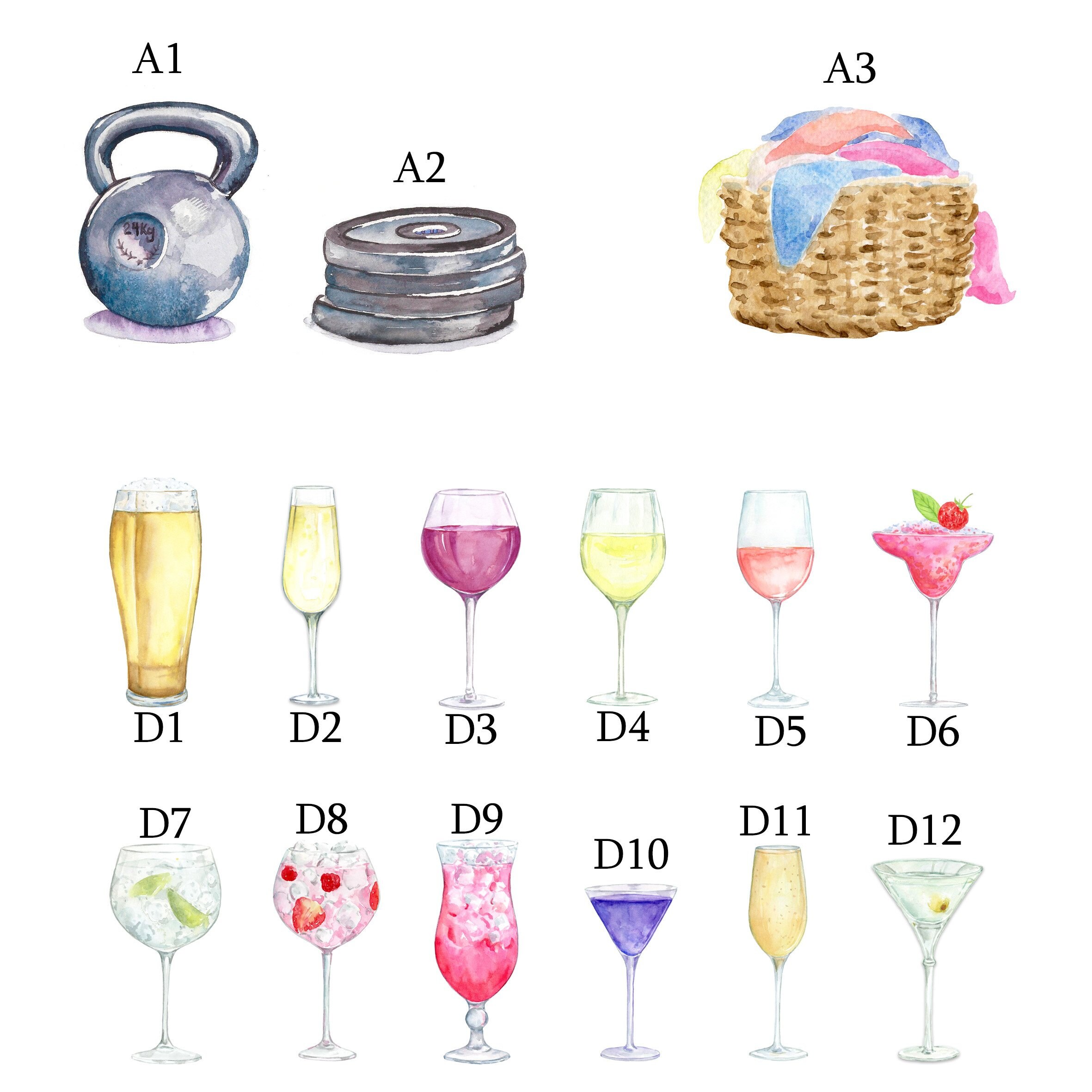 Fitness Mum Gym Mummy Unique Personalised Print Fun Portrait - Etsy UK