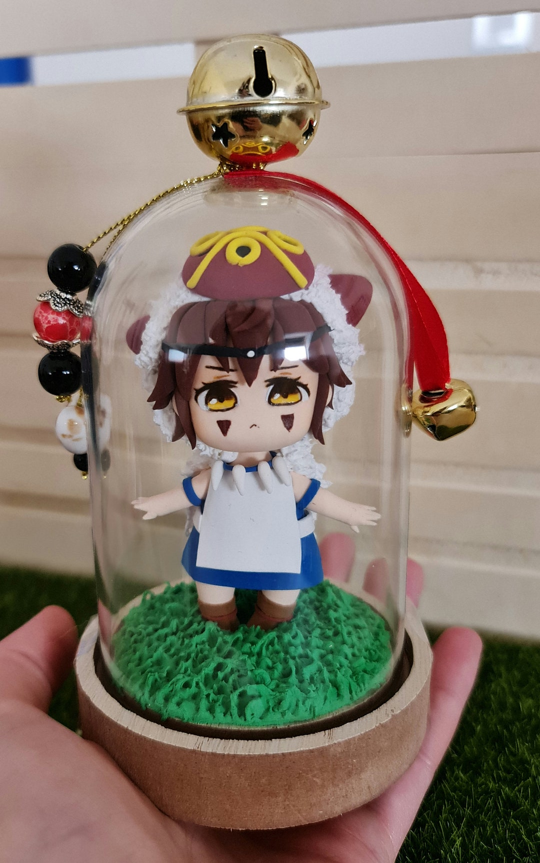 Clay Cute Chibi Figure Mononoke Dome - Etsy