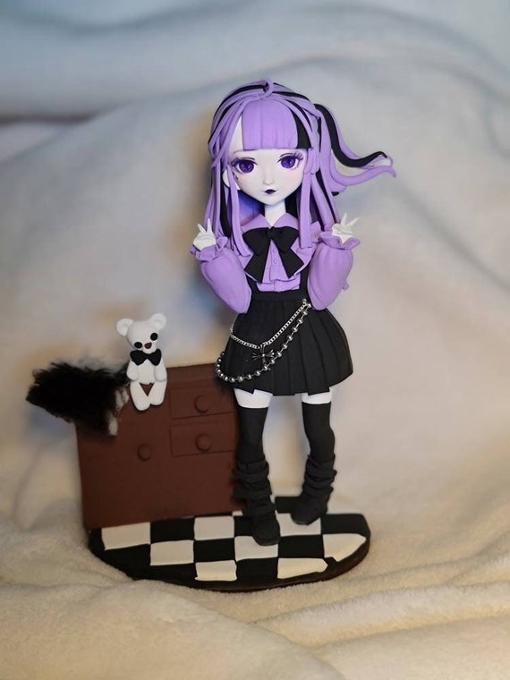 Anime Goth Girl Doll