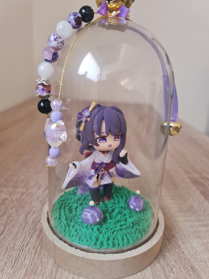 Chibi Figure Shogun Raiden From Genshin Impact - Etsy