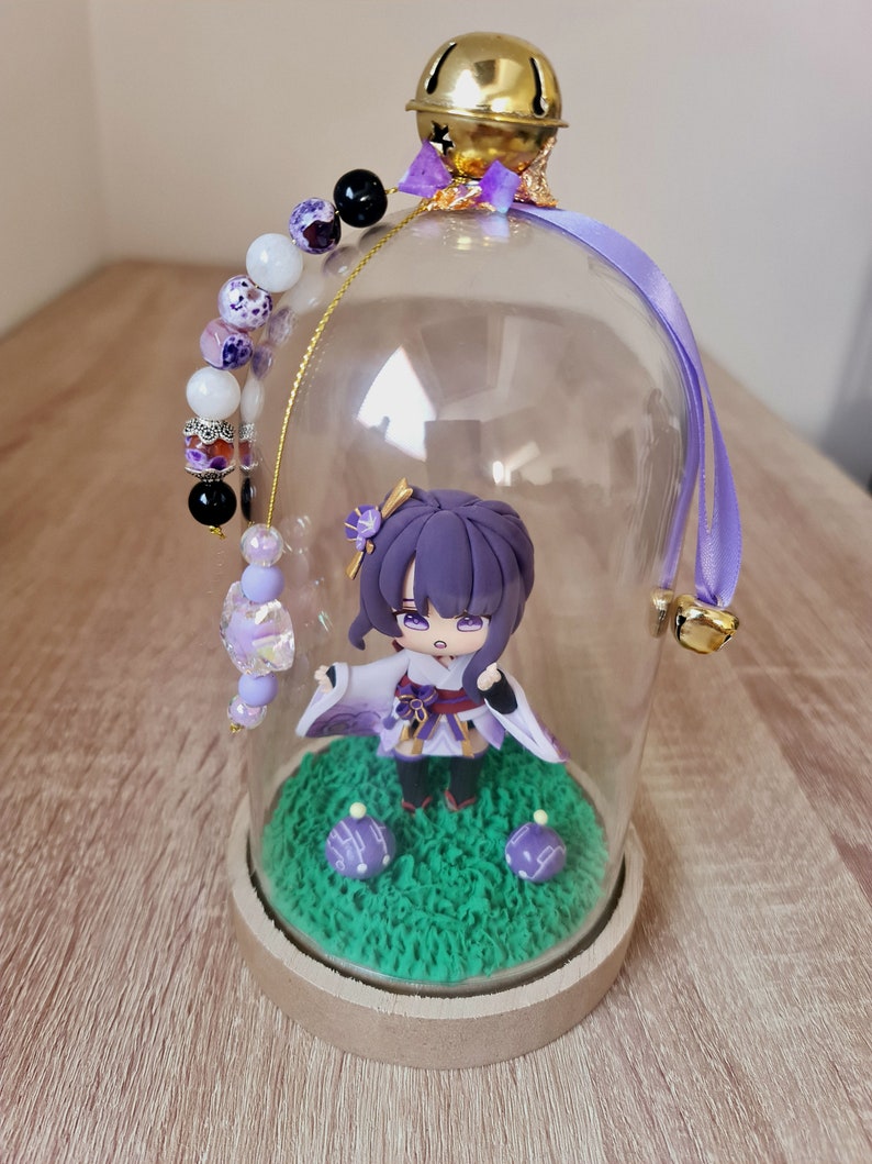 Chibi Figure Shogun Raiden From Genshin Impact - Etsy