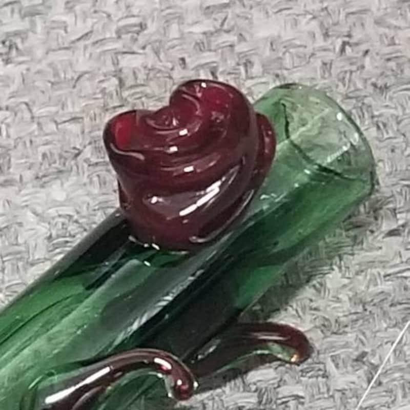 Glass Rose Pipes - Etsy