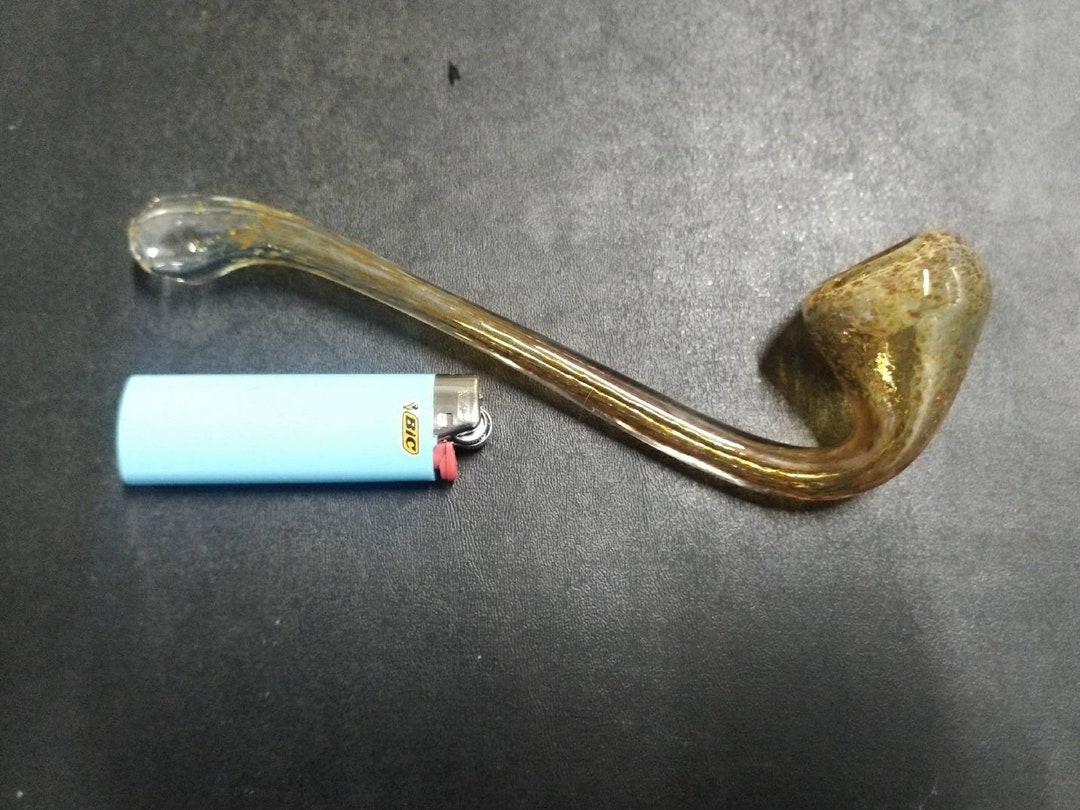 Double Blown Gandolf Style Glass Tobacco Pipe FREE SHIPPING - Etsy