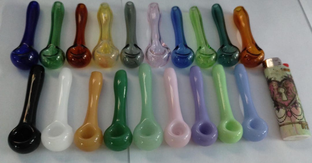 Mini Glass Pipes (2.5"-3") NEW COLORS! - Etsy