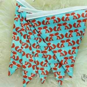 FOX, FOXES, BUNTING, Pennant Banner, Fox Theme, Fox Nursery, Woodland ...