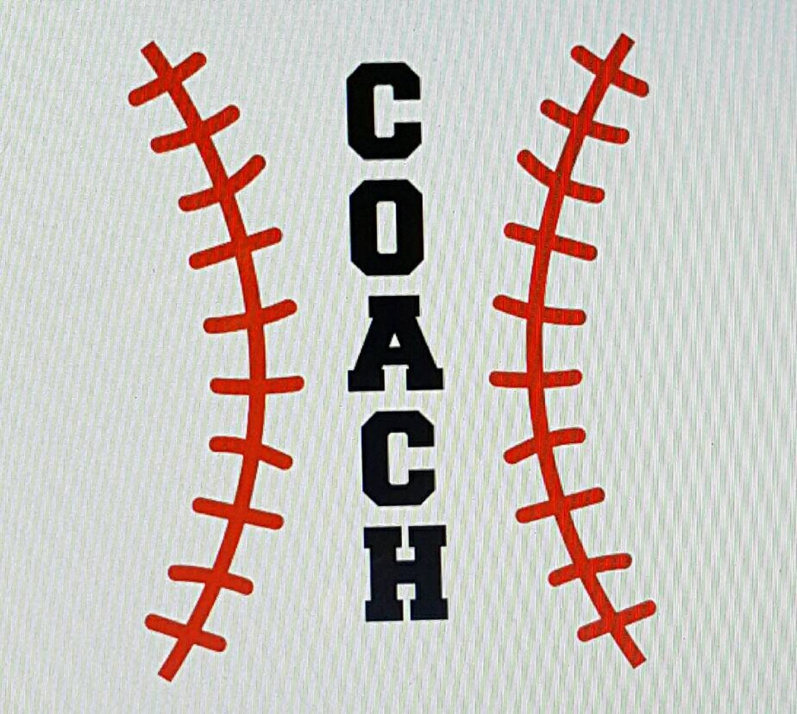 Baseball Coach Decal Coach Decal Softball Coach Decal Coach - Etsy