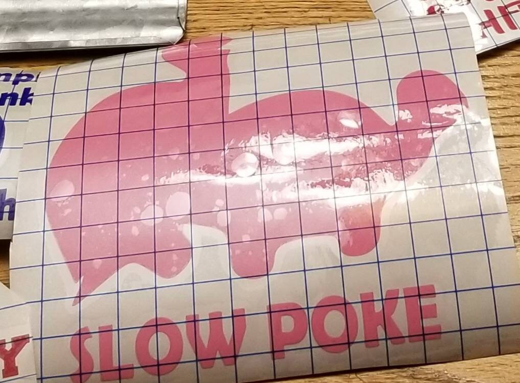 Slow Poke Turtle Adult Humor Vinyl Decal. - Etsy