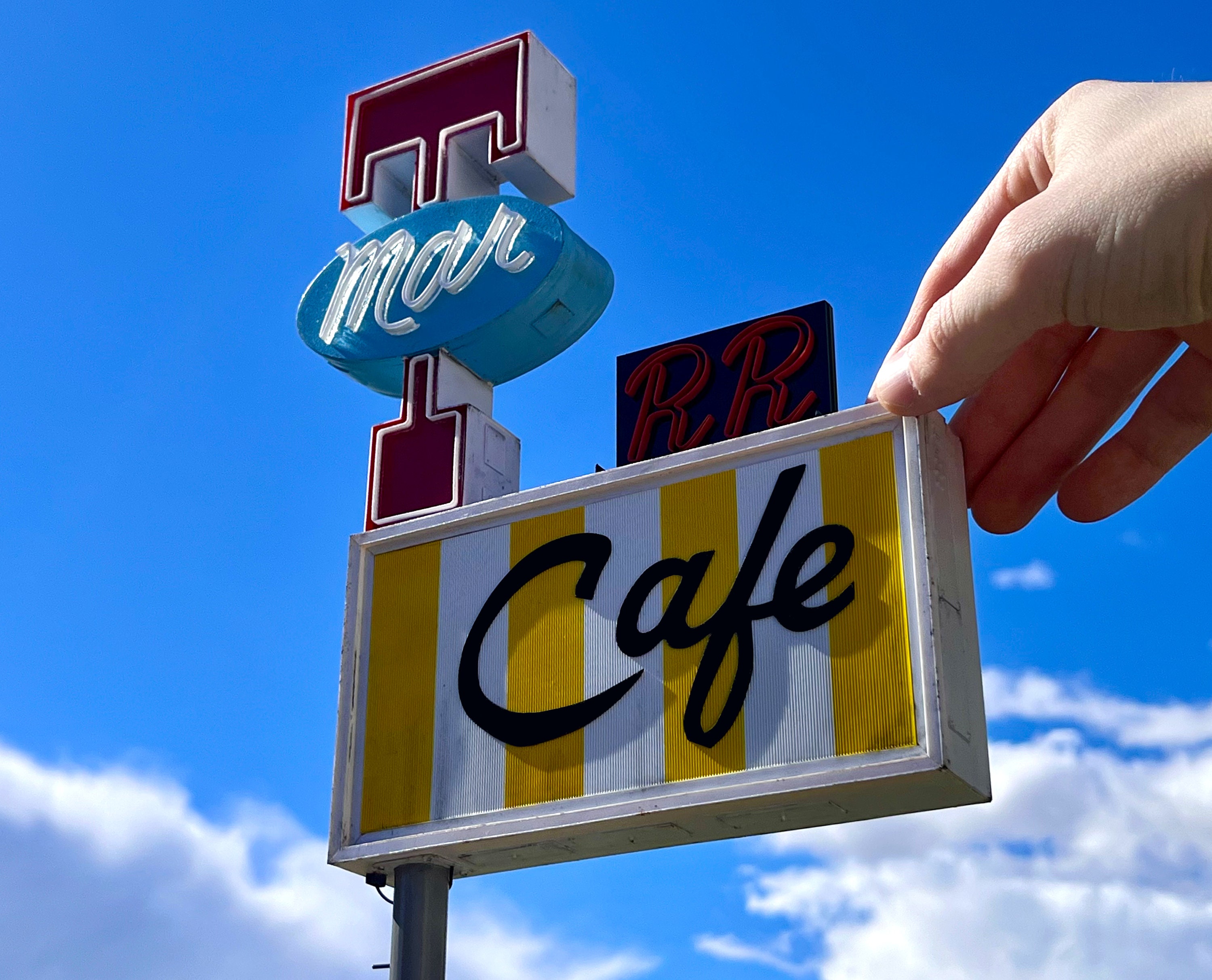 Twin Peaks Double R Diner Sign 1:32 Scale - Etsy
