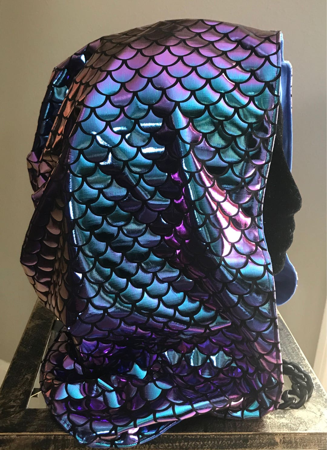 Mermaid Scales Festival Hood - Etsy